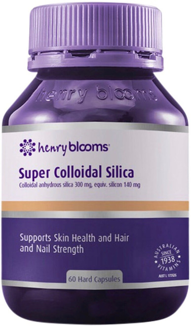 Henry Blooms Super Colloidal Silica 60 Caps - Free Shipping