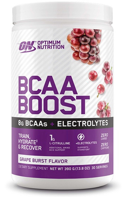 Optimum Nutrition BCAA Boost Grape Burst 390g - Free Shipping