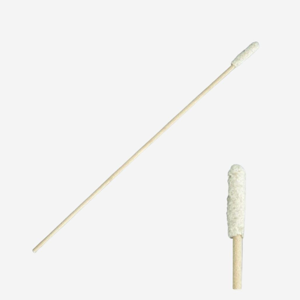 Puritan Chemical Resistant Foam Swab, Cylindrical Tip, 6 in., Wood ...
