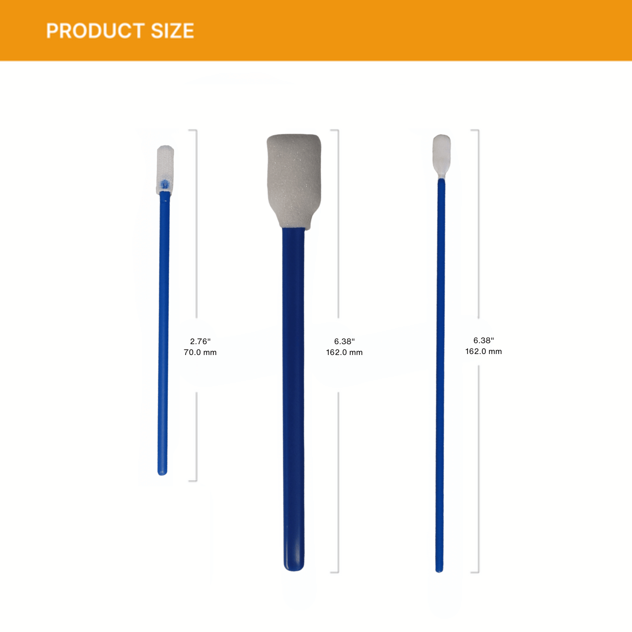 Harmony Brand General-Purpose Cleanroom Swab Kit (150 Swabs)