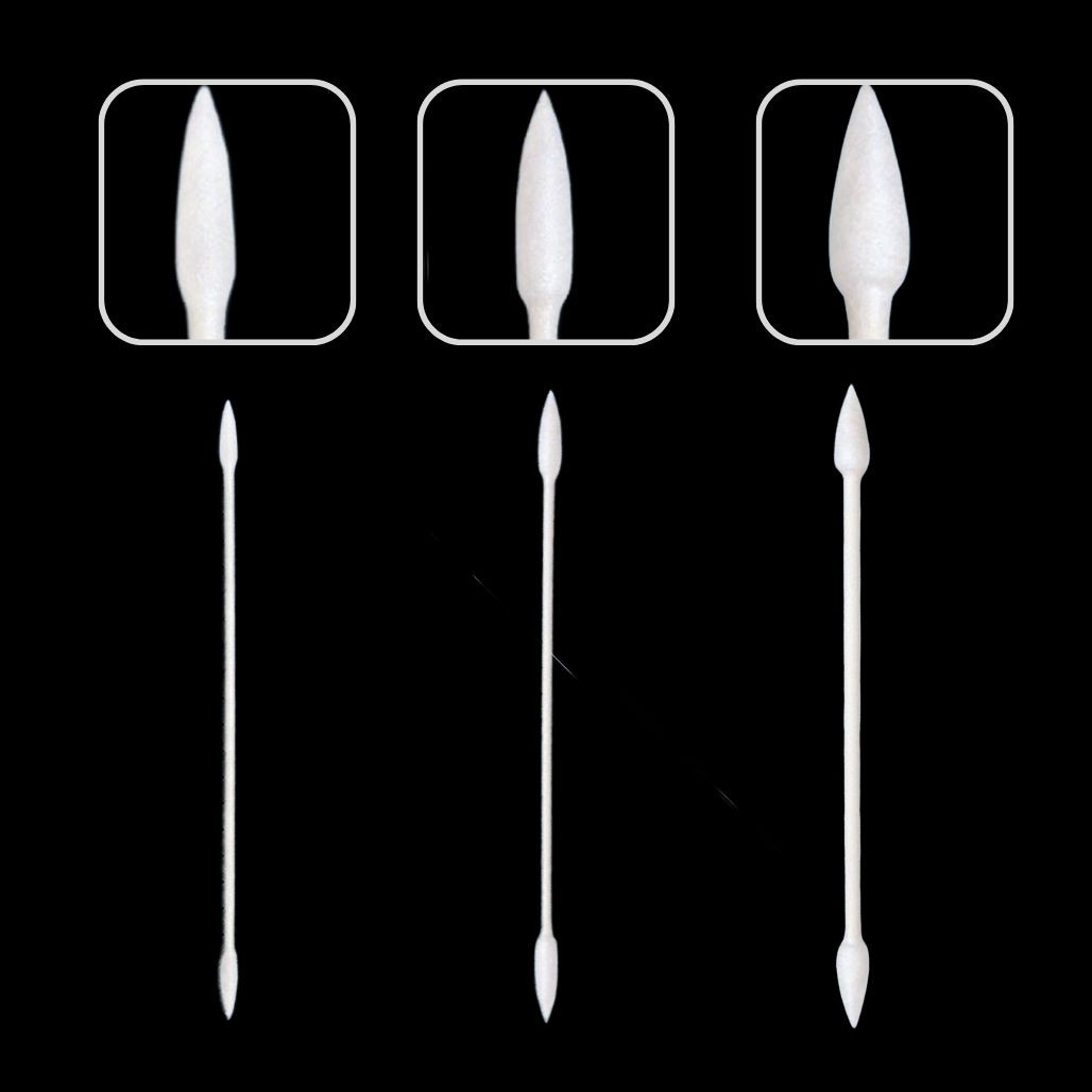 Puritan Double Pointed Tip Cleanroom Cotton Swab Bundle