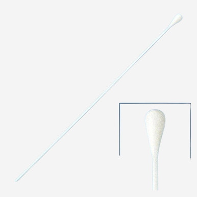 Puritan Jumbo Tip Rayon Swab, Soft Tip, 16 in., Polystyrene Shaft ...