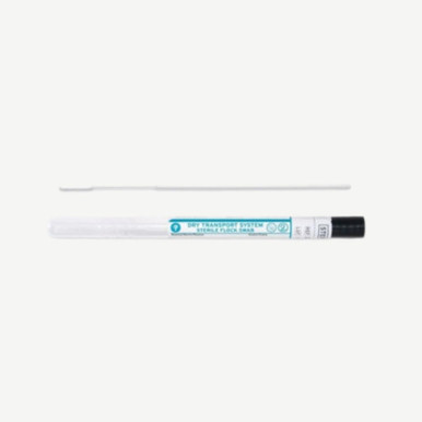 Sterile Ultra Flocked Mini-Tip Swab with Transport Tube, 6 in. - AllSwabs
