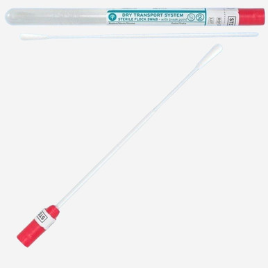 Sterile PurFlock Ultra Regular Tip Swab with Transport Tube, 500/case ...