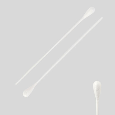 Medline Sterile Jumbo Tip Rayon OB/GYN Swab, Paper shaft, 100/box