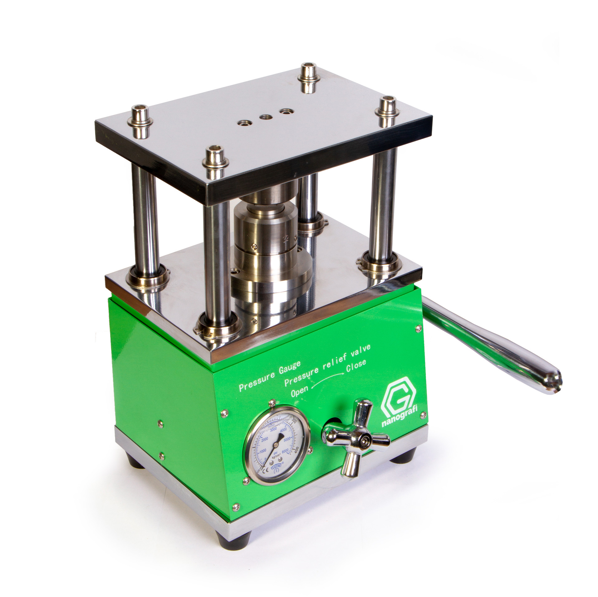 Hydraulic Crimping Machine for All Coin Cells