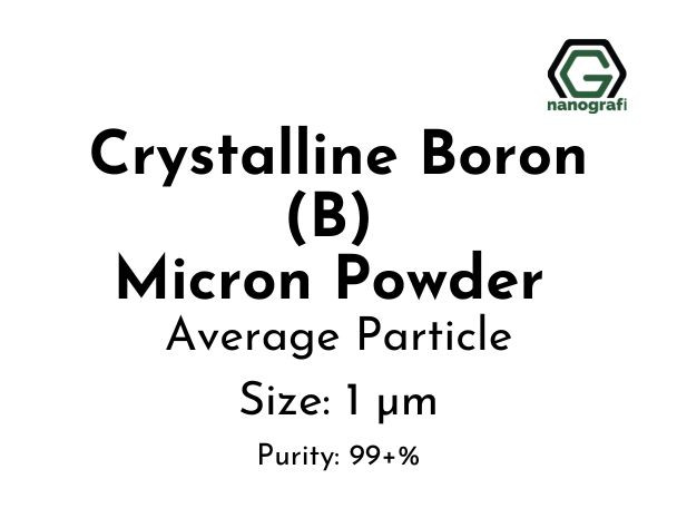 Crystalline Boron (B) Micron Powder, Average Particle Size: 1 µm ...