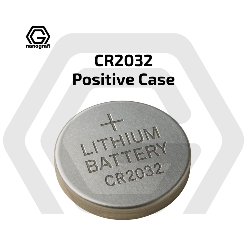 CR2032 Coin Cell Case (Negative Case, Cone Spring, Spacer, Positive ...