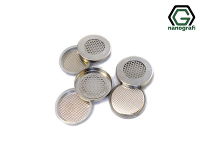 Meshed Lithium Air CR2032 Coin Cell Case with 304SS