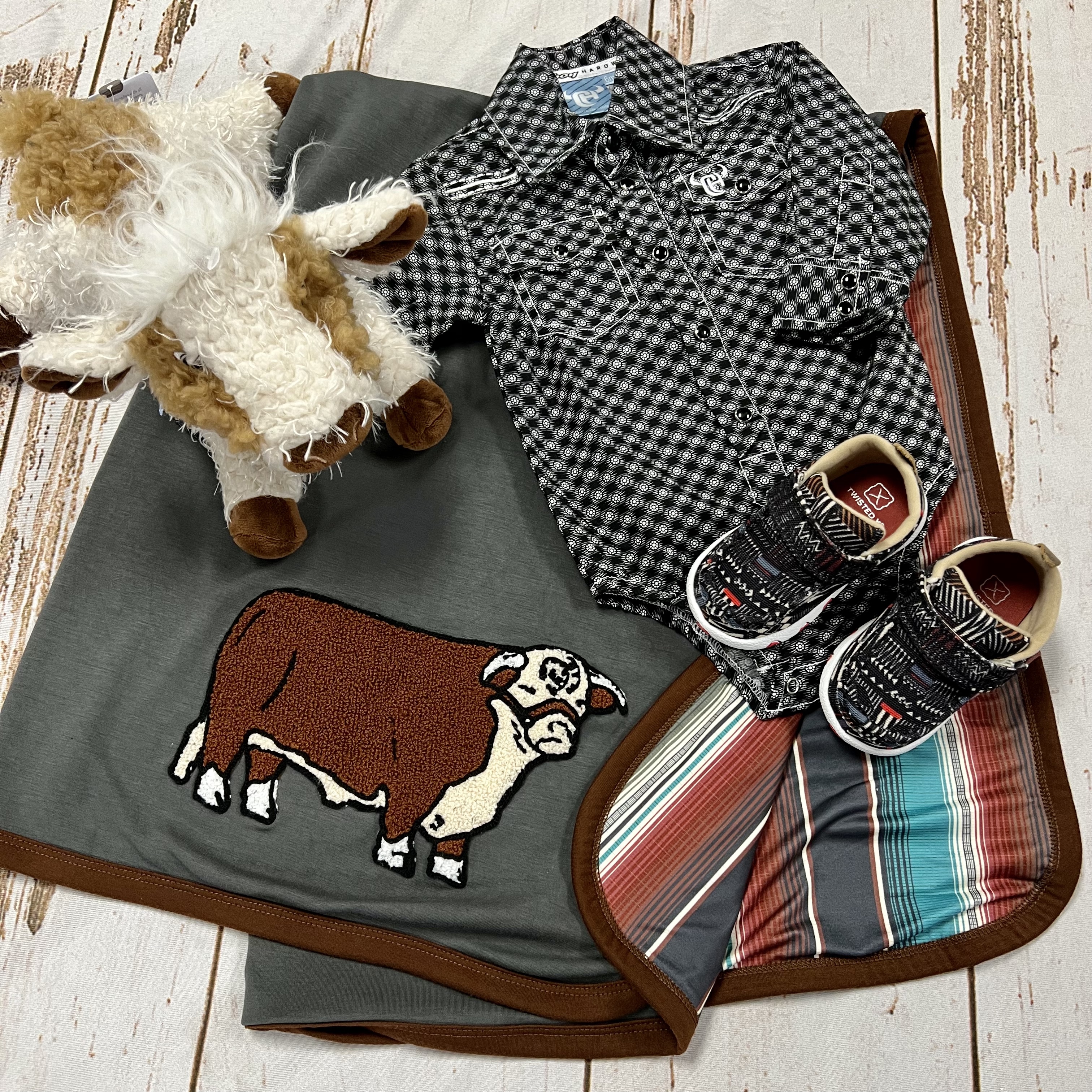 Boy's Cowbaby Showman in Training Outfit of the Day - Stockyard Style