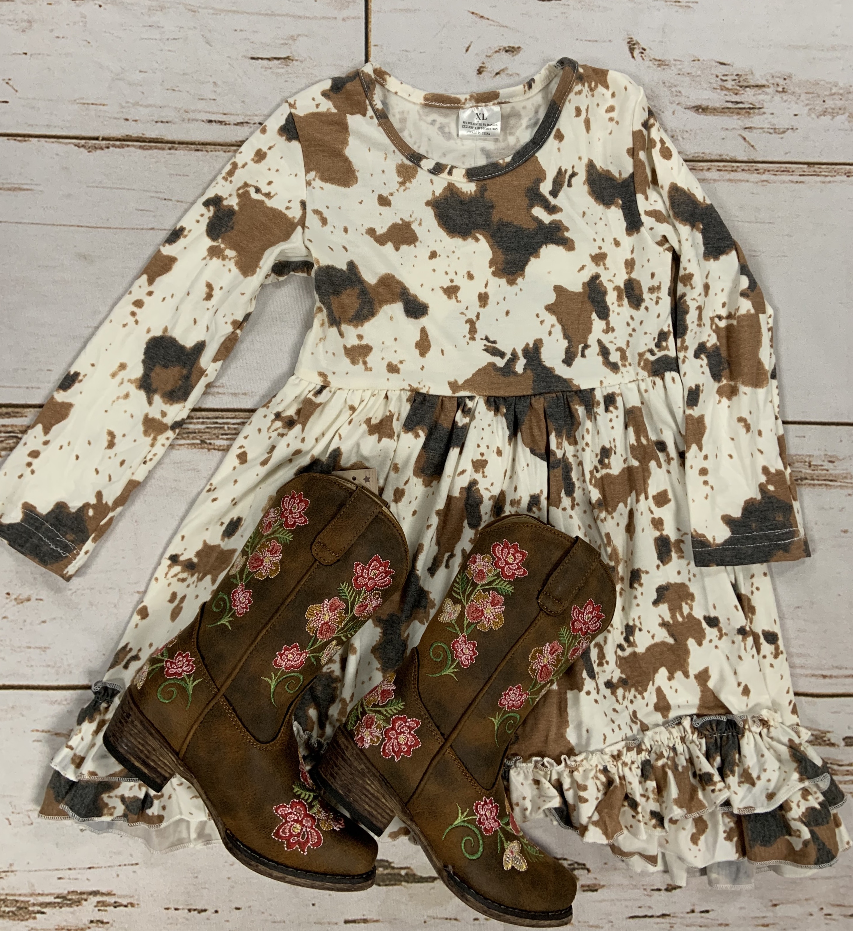 Cowhide Cutie Outfit of the Day - Stockyard Style