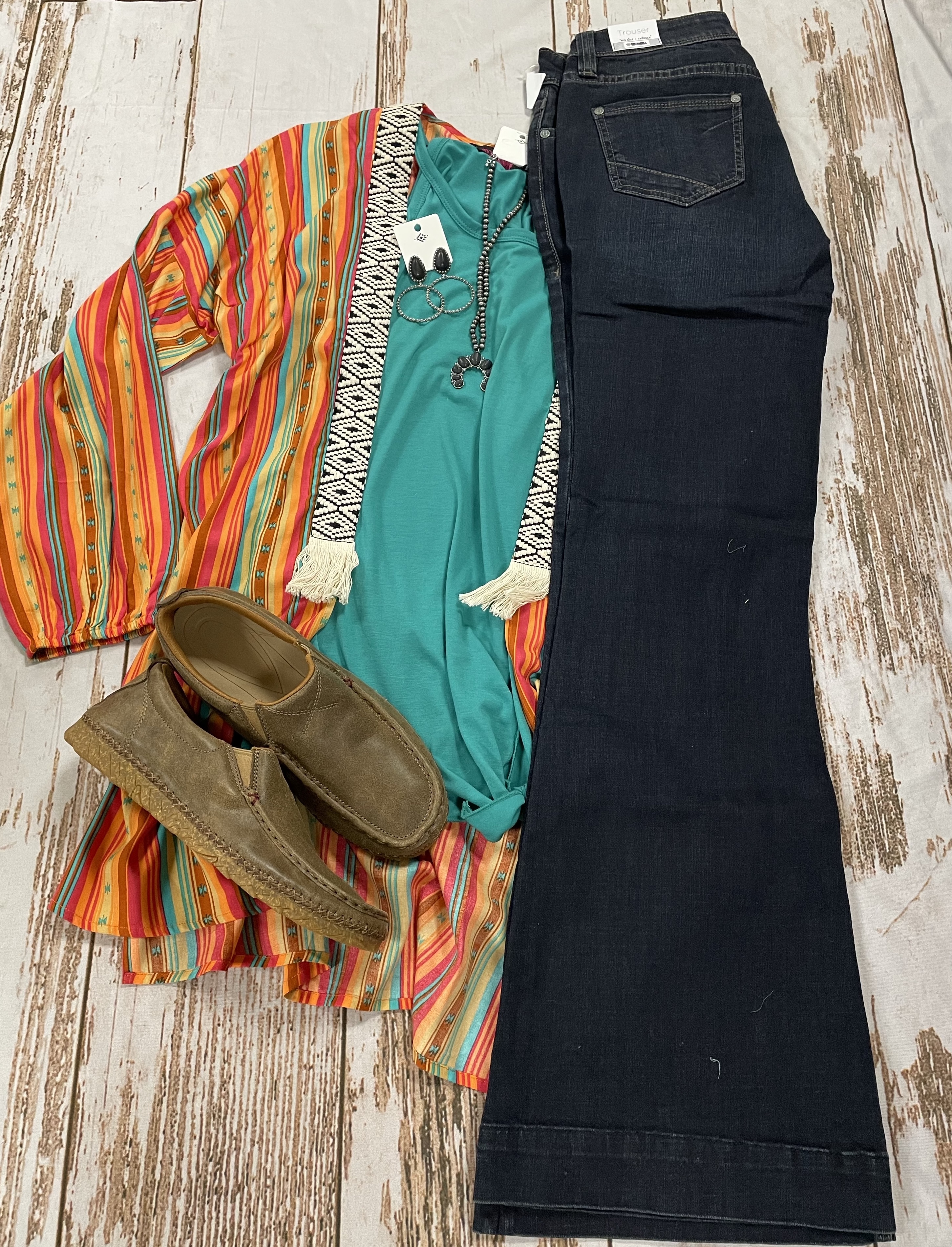 Serape Outfit of the Day - Stockyard Style