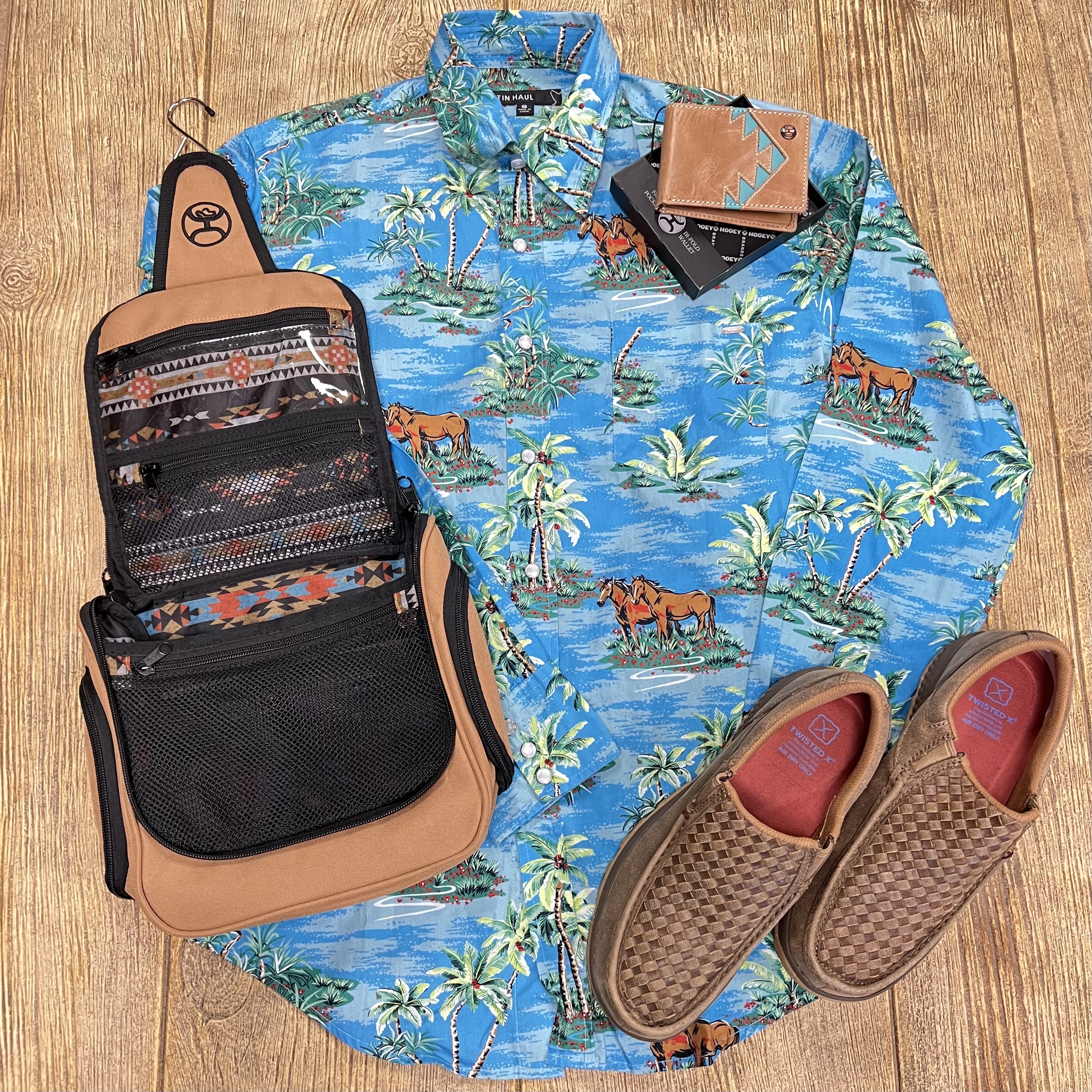 Mens' Beach Cowboy Outfit Of The Day - Stockyard Style