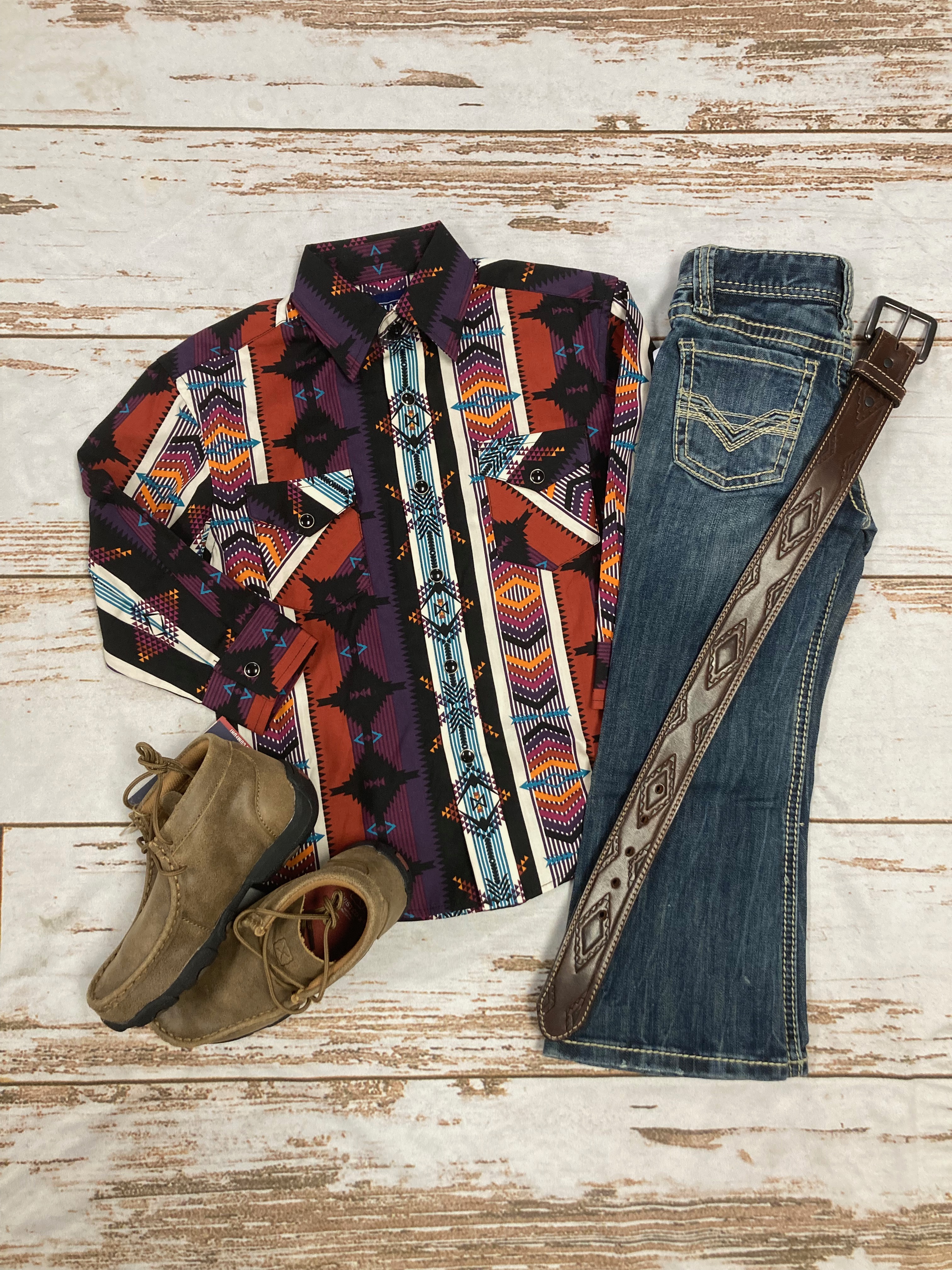 Boy's Master Showman Outfit of the Day - Stockyard Style