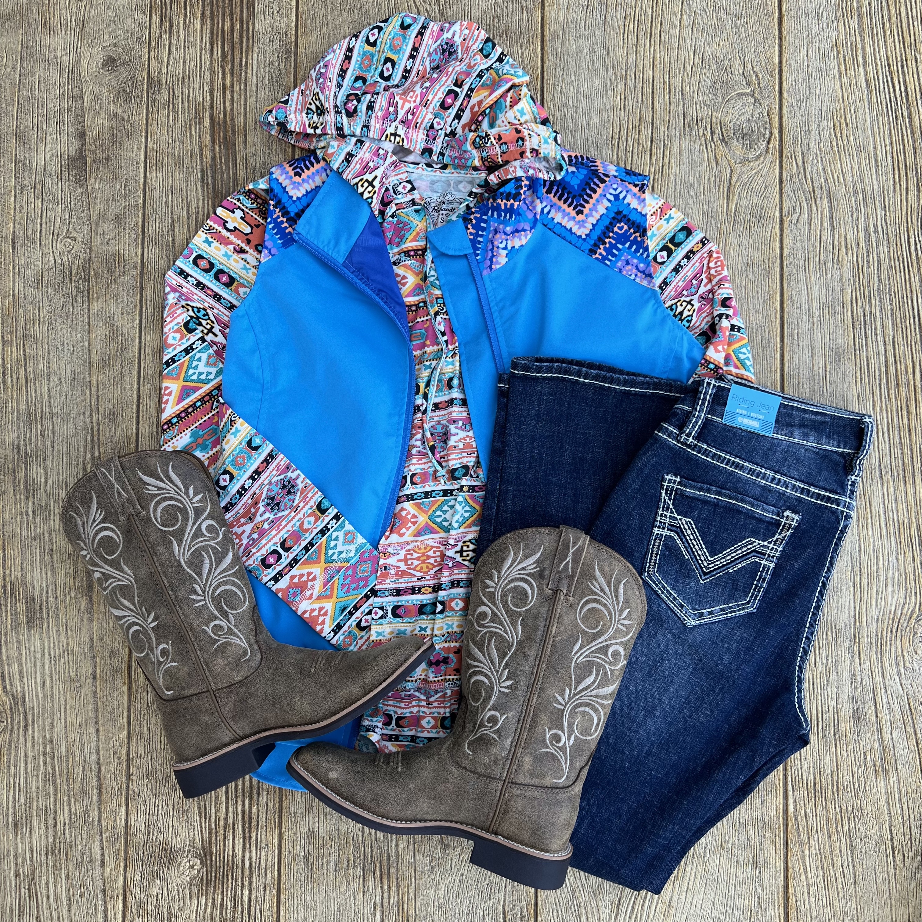Aztec Layers Outfit Of The Day - Stockyard Style
