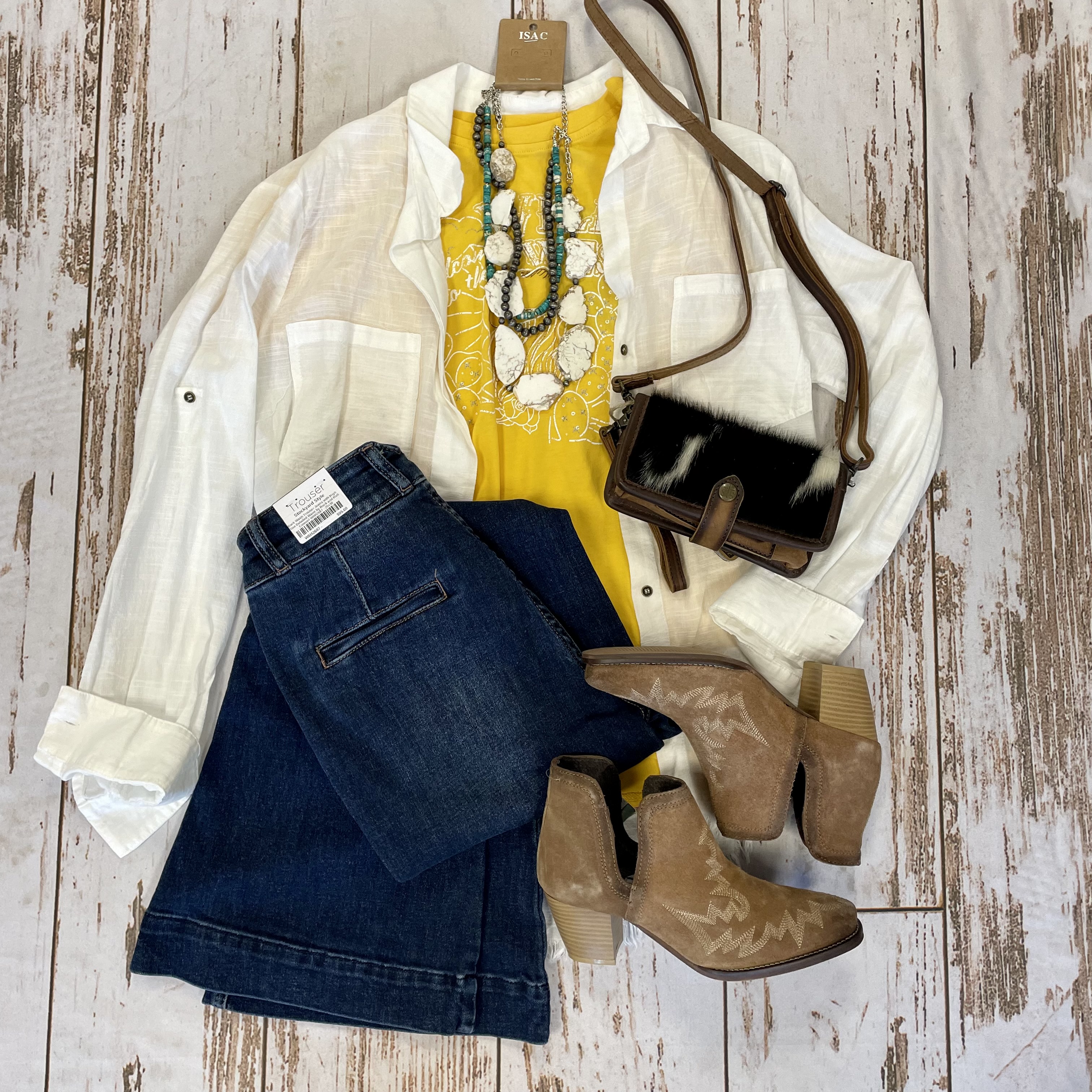 Boardwalk Babe Outfit of the Day - Stockyard Style