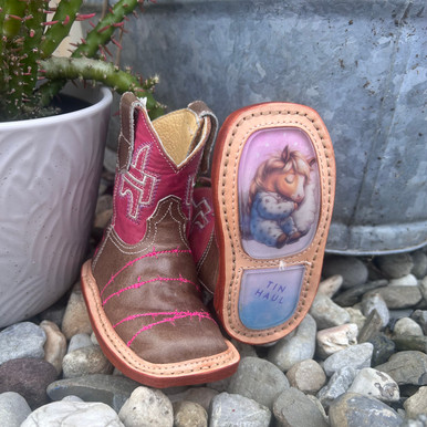 Tin Haul Infant Pasture Bedtime Boots - Stockyard Style