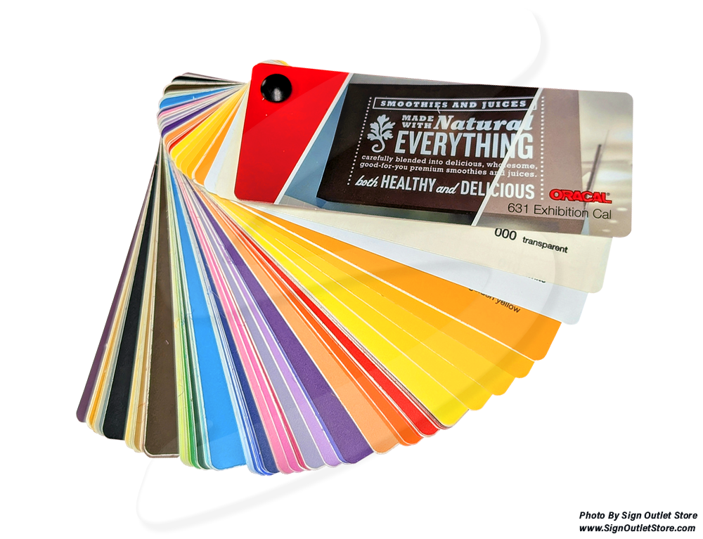 Oracal Vinyl Color Chart