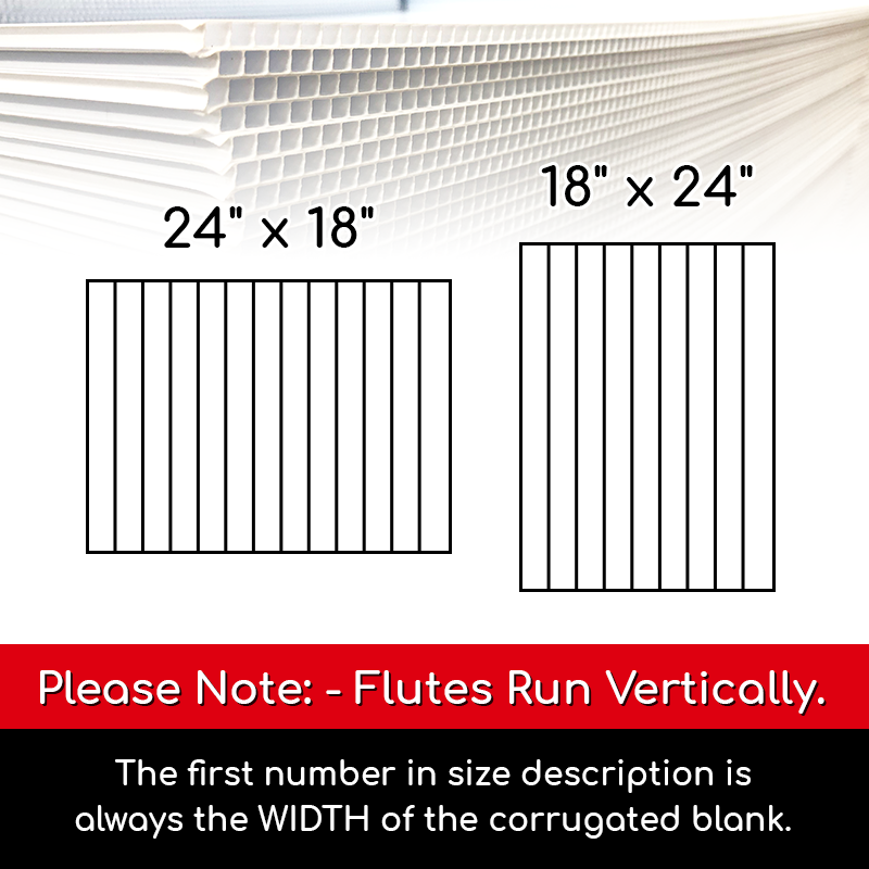 Shop for Corrugated Plastic Sign Blanks from Sign Outlet Store