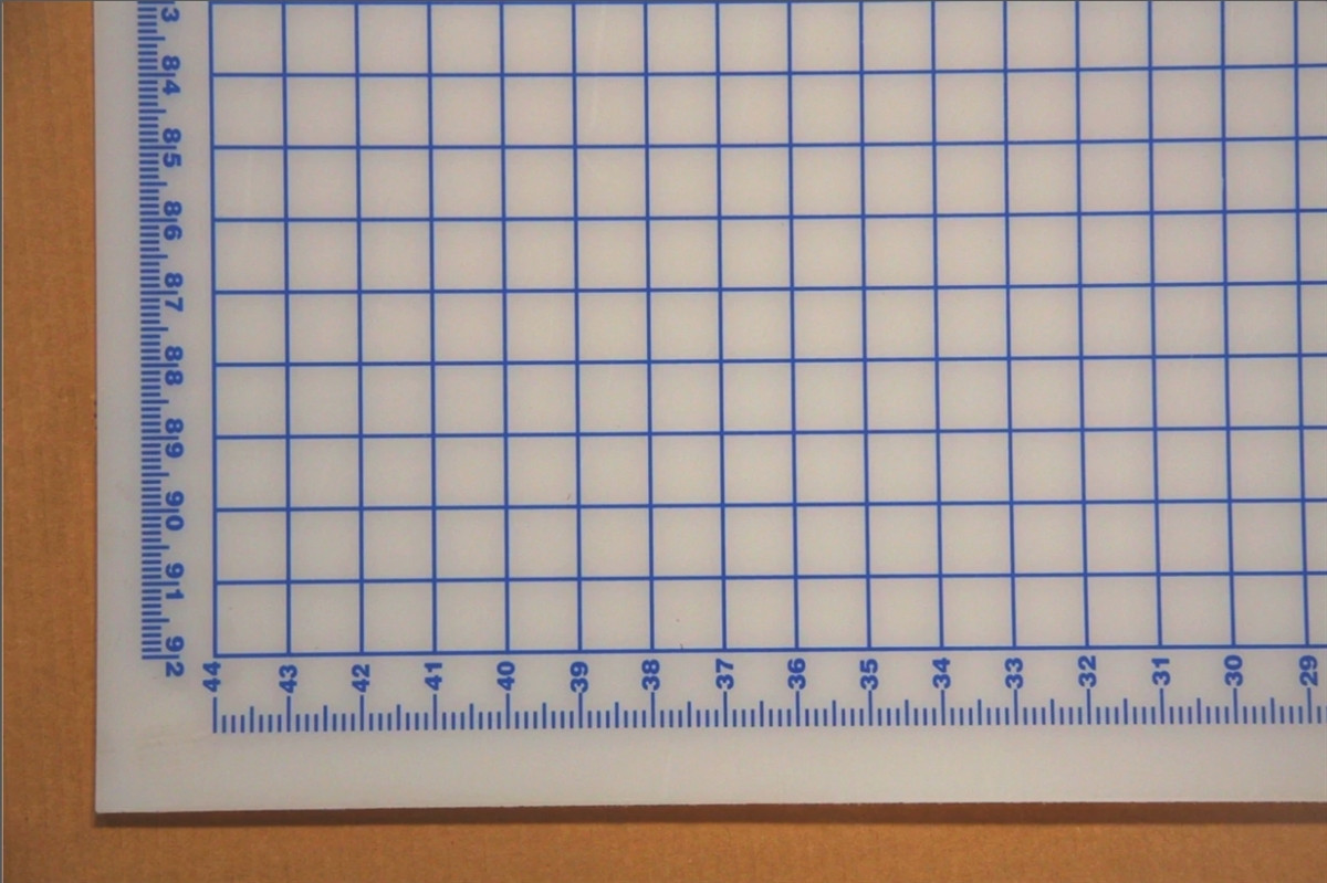 4' x 10' Cutting Mat With Separate Printed Grid Sheet - Sign Outlet Store