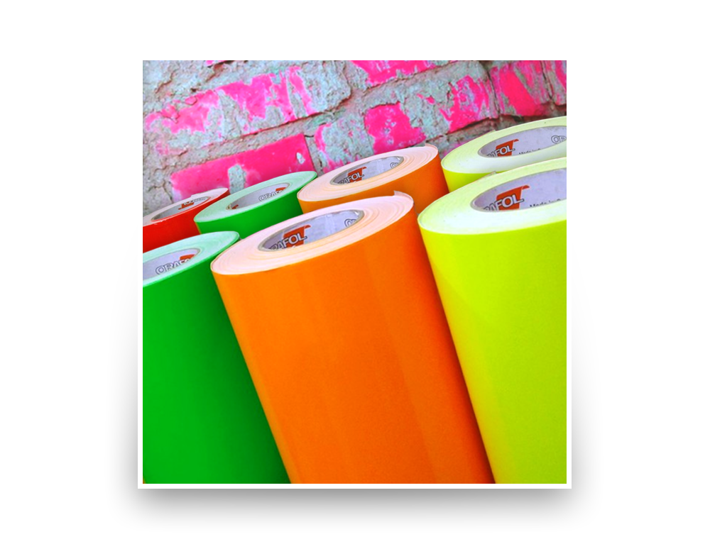 Orafol 7510 Fluorescent PVC Vinyl Film for Signs
