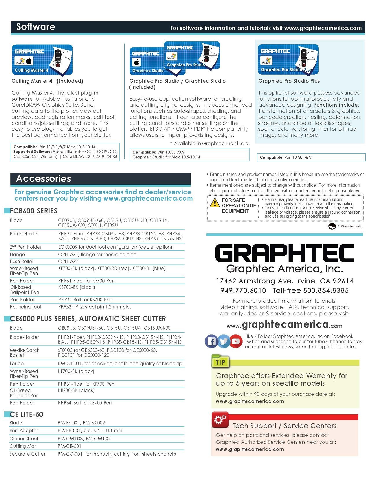 Refurbished Graphtec FC8000-160 64" Cutter