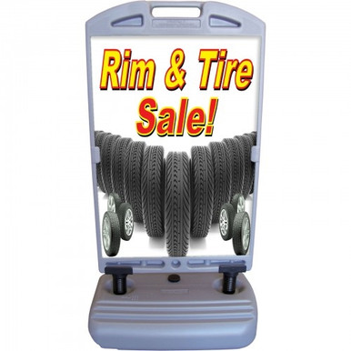 Wind Sign II Grey - Sign Outlet Store