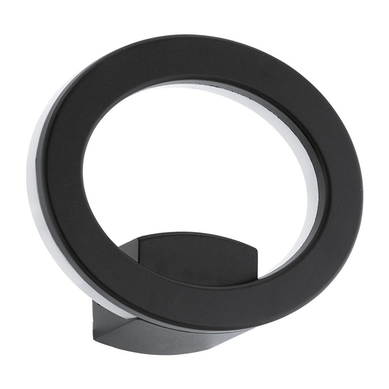 Eglo Emollio LED Exterior Wall Light Black - Galaxy Lighting & Fans