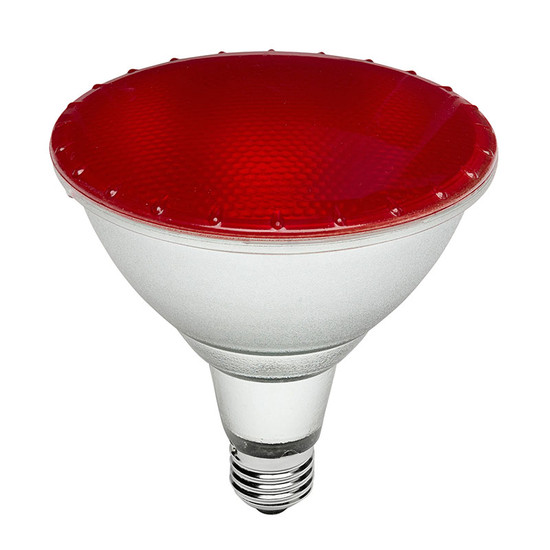 Brilliant 15w E27 LED PAR38 Red - Galaxy Lighting & Fans