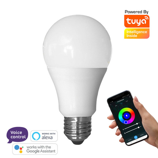 CLA SMTGLS1 8w E27 Smart Wi-Fi RGB CCT LED GLS Globe - Galaxy Lighting ...