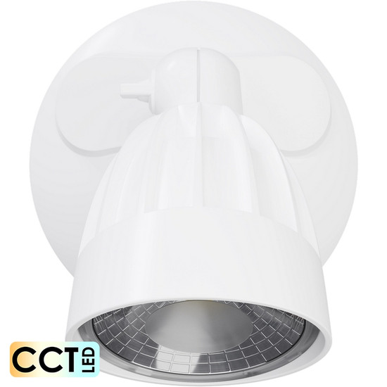 Calibo Nighthawk 1 X 15w CCT LED White Exterior Spotlight & Sensor ...