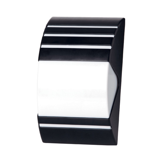 Mercator Cayman Large Exterior Wall Light Black - Galaxy Lighting & Fans