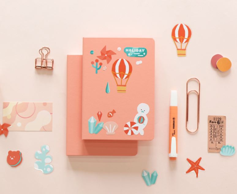 Weekly Schedule Planner (Yellow) - AHZOA