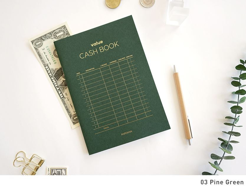Value Cash Book Money Planner - AHZOA
