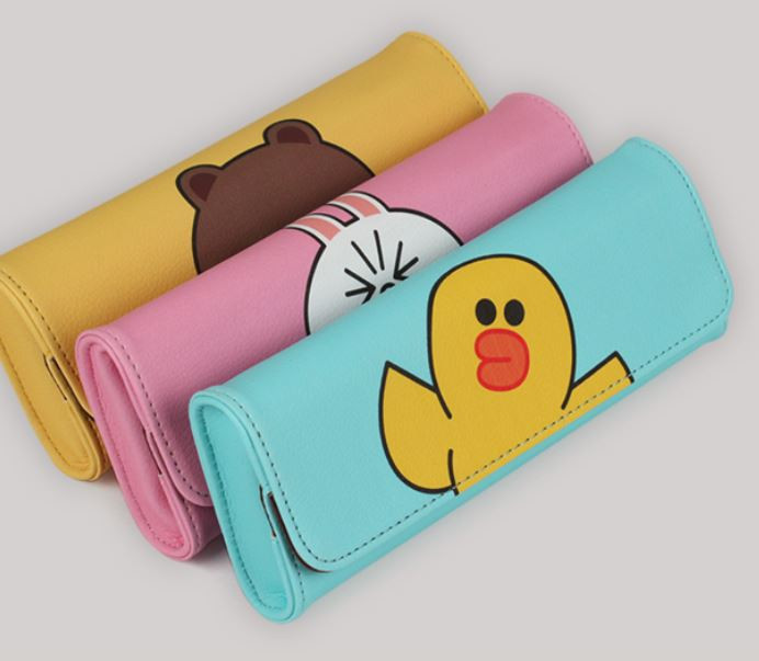 Two Button Pencil Case(Sally) - AHZOA