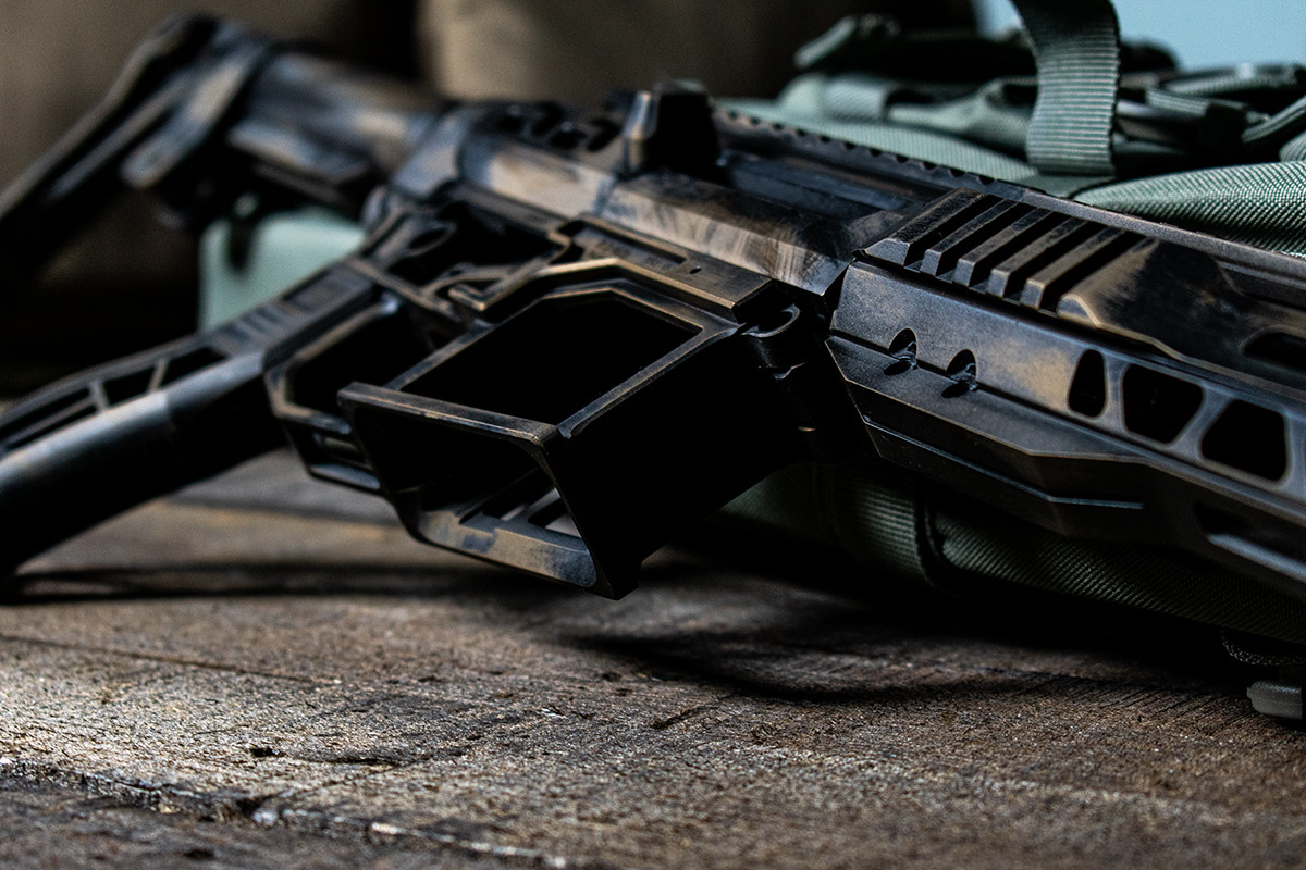 SR-15 Skeletonized Receiver Set Battleworn [BURNT BRONZE] - IronFist ...