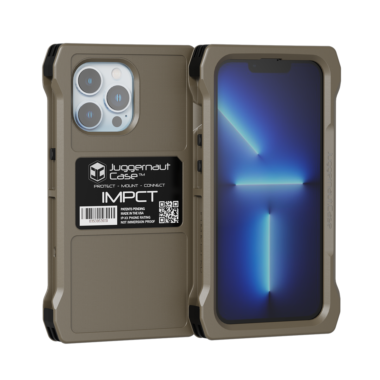 Juggernaut.Case™ Inductive Charge Armor.Mount JG.MT.PALS.CHG