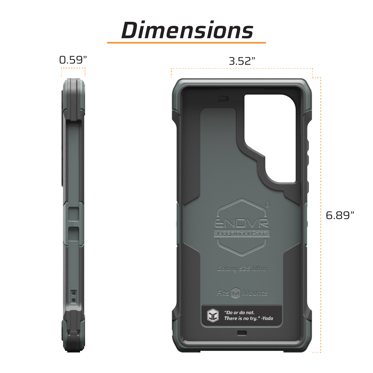 Juggernaut.Case™ Galaxy S25U ENDVR Phone Case JG..SENDVR25.
