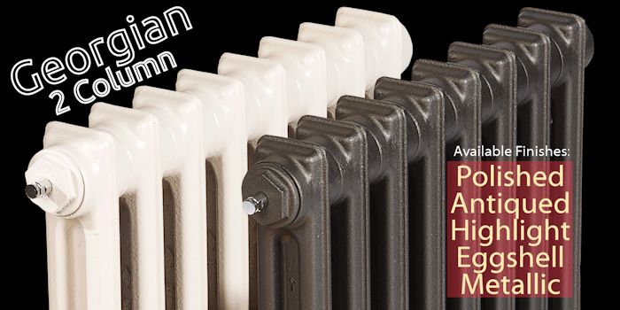 Georgian Style Cast Iron Radiators