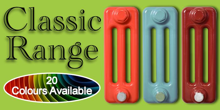 Colour Painted Column Radiators - Classic Colour Column Radiators - Page 1
