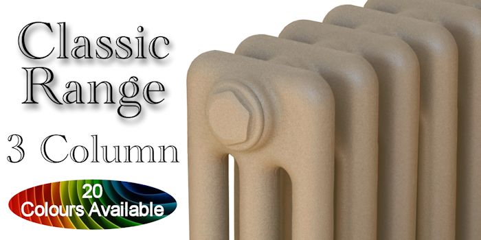 Column Radiators - Colour Painted Column Radiators - Classic Colour ...