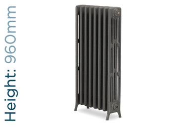 Paladin Neo Georgian 4 Column Cast Iron Radiator H960mm x W634mm