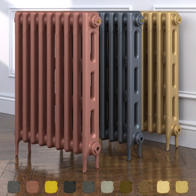 Gasta Victorian 2 Column Cast Iron Radiator H760mm x W839mm
