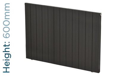 Apollo Malpensa Flat Aluminium Designer Anthracite Single Horizontal ...