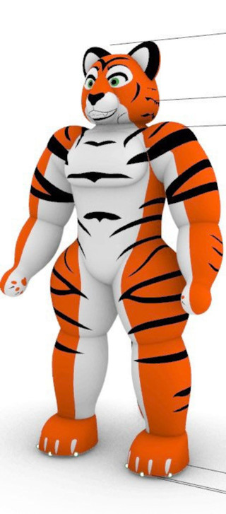 Made to Order- Buff Tiger Suit