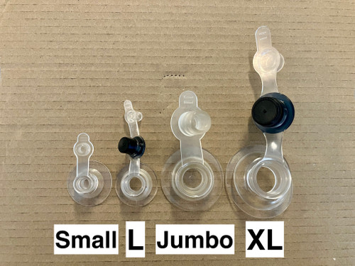 Extra Large Double PVC inflation valve replacement kit
