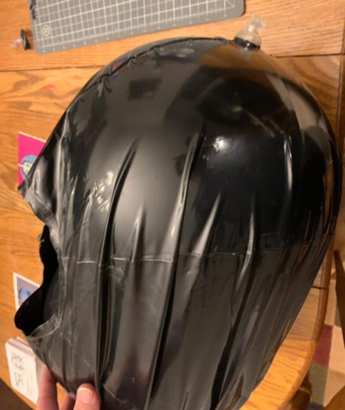 Made to Order- Inflatable face-sitting simulation PVC Beach Ball Hood