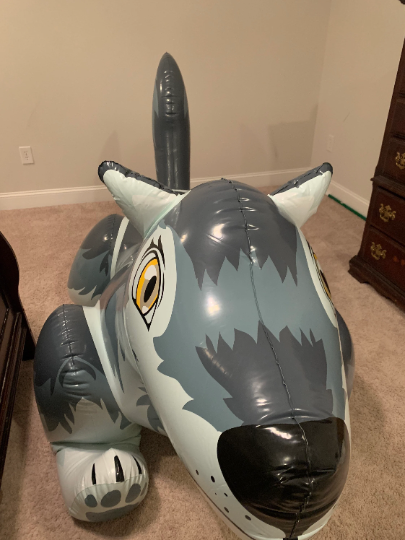 Made to Order- Inflatable PVC Wolf Suit