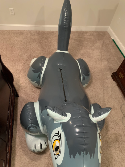 Made to Order- Inflatable PVC Wolf Suit