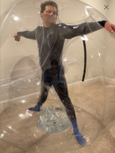 Made to Order-Beach Ball Suit with Counterweight